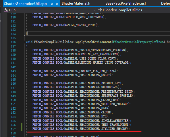 Adding a new Shading Model in Unreal5 | 风中追风